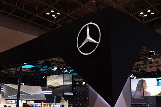 German Car Maker Mercedes Benz Company Editorial Stock Photo - Stock ...