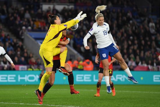 Rachel Daly England Battles Nicky Evrard Editorial Stock Photo - Stock ...