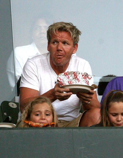 Gordon Ramsay Eating Hotdog Editorial Stock Photo - Stock Image ...