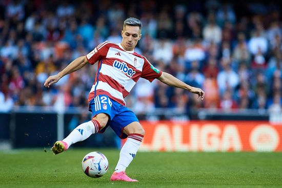 Bryan Granada Cf Action During Laliga Editorial Stock Photo - Stock ...