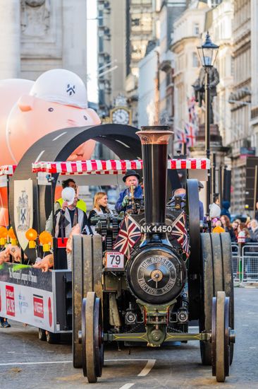 Worshipful Company Paviors Traction Engine Lord Editorial Stock Photo ...