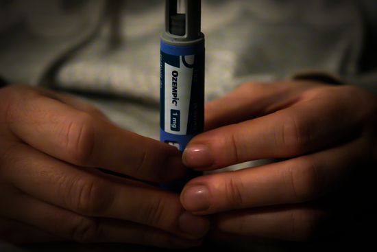 Woman Holds Ozempic Needle Shot Pen Editorial Stock Photo - Stock Image ...