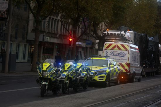 Garda Vehicles Seen Security Stepped Following Editorial Stock Photo ...