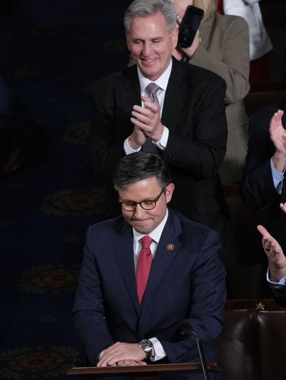 Rep Mike Johnson Rla Smiles Former Editorial Stock Photo - Stock Image ...
