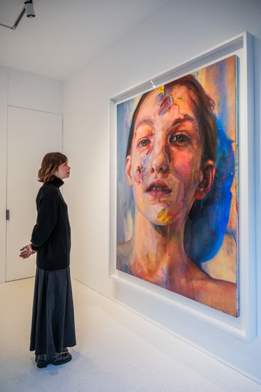 Skene 2023 Ekkyklema By Jenny Saville Editorial Stock Photo - Stock ...