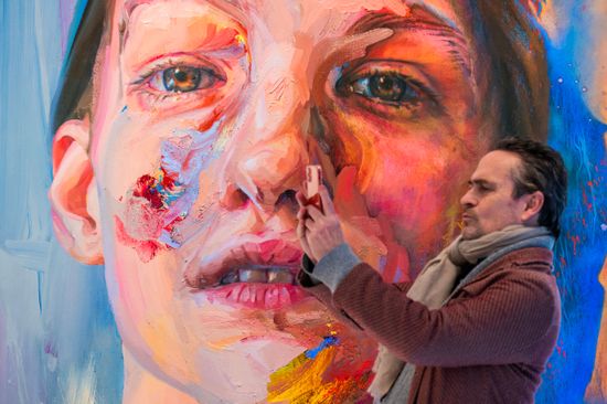 Skene 2023 Ekkyklema By Jenny Saville Editorial Stock Photo - Stock ...
