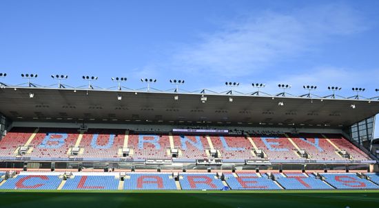 Internal View Turf Moor Stadium Turf Editorial Stock Photo - Stock ...