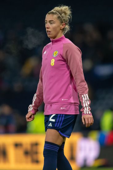 Nicola Docherty Scotland During Uefa Womens Editorial Stock Photo ...