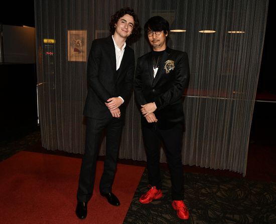 Chalamet Hideo Kojima Attend Game Awards Editorial Stock Photo - Stock Image | Shutterstock