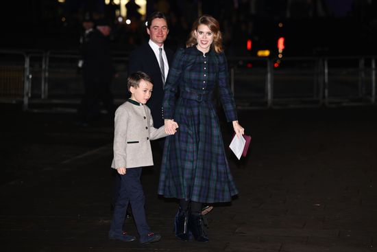 Princess Beatrice Edoardo Mapelli Mozzi Christopher Editorial Stock ...