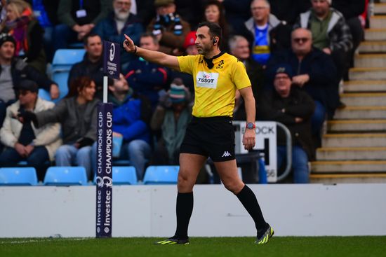 Referee Mathieu Raynal During Investec Champions Editorial Stock Photo ...