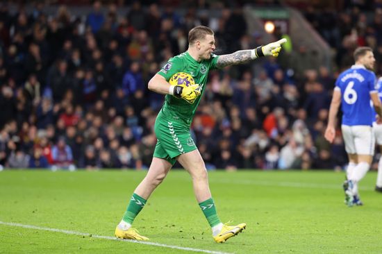 Jordan Pickford Spitting Fury Ben Godfrey Editorial Stock Photo - Stock ...