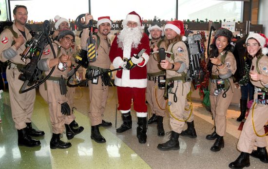 Santa Claus La Ghostbusters Attend 2023 Editorial Stock Photo - Stock ...