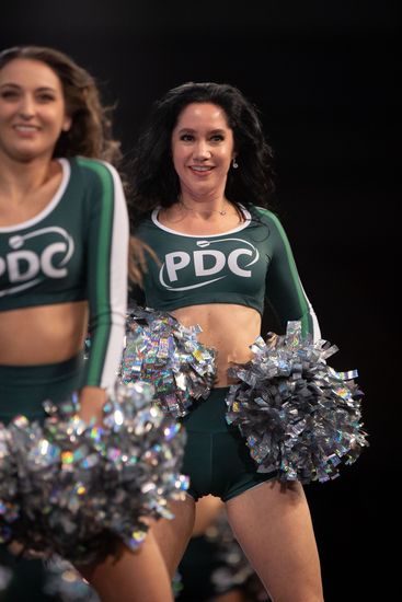 Pdc Darts Dancers During 2024 Pdc Editorial Stock Photo - Stock Image ...