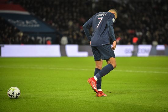 Paris Saintgermains Forward Kylian Mbappe Walks Editorial Stock Photo ...
