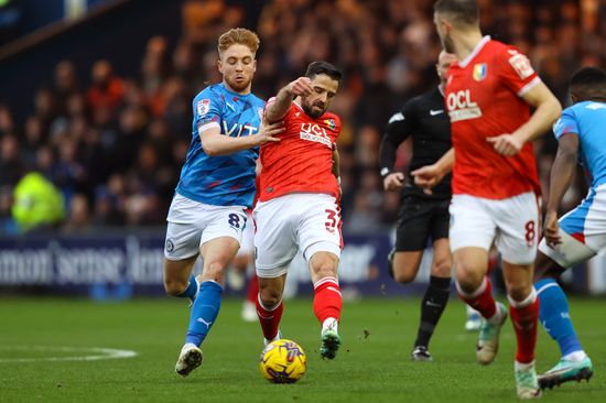 Callum Camps Stockport Clashing Stephen Mclaughlin Editorial Stock ...