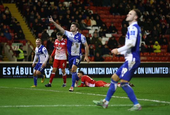 Chris Martin Bristol Rovers Celebrates Scoring Editorial Stock Photo ...