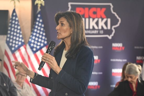 Nikki Haley Delivering Remarks Pick Nikki Editorial Stock Photo - Stock ...