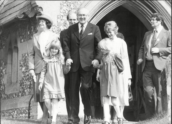 Jim Callaghan His Wife Audrey Both Editorial Stock Photo - Stock Image ...