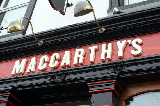 Maccarthys Bar Featured Book Mccarthys Bar Editorial Stock Photo ...