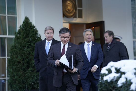 House Speaker Mike Johnson Rla Walks Editorial Stock Photo - Stock ...