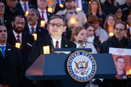 House Speaker Mike Johnson Rla Delivers Editorial Stock Photo - Stock ...