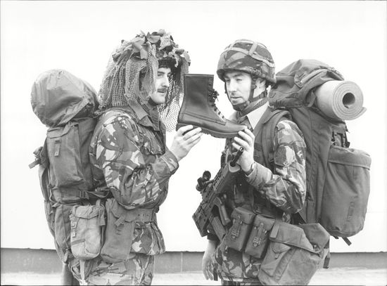 Lance Corporal Vaughan Corbett Colour Sergeant Editorial Stock Photo ...