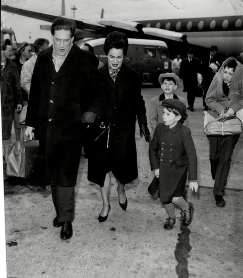 Viscount Lascelles Countess Their Sons Jeremy Editorial Stock Photo ...