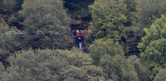 Rescuers Working Outside Tareni Gleision Coal Editorial Stock Photo ...