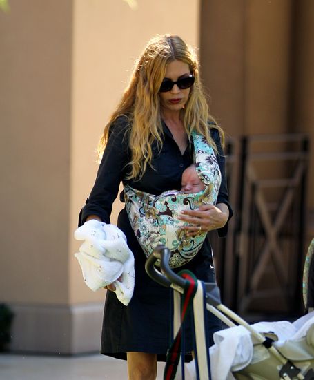 Goran Visnjics Wife Ivana Baby Vigo Editorial Stock Photo - Stock Image ...