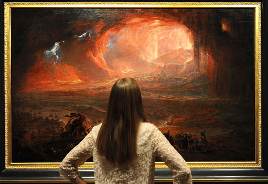 Destruction Pompeii Herculaneum John Martin 1822 Editorial Stock Photo ...