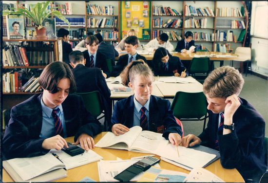 Children Library Douay Martyrs School Ickenham Editorial Stock Photo ...