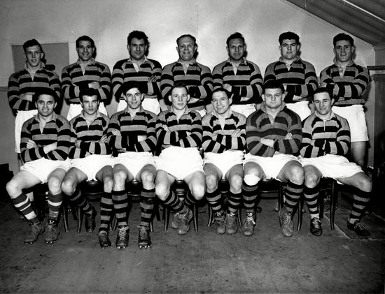 York Rugby League Team Back Row Editorial Stock Photo - Stock Image ...