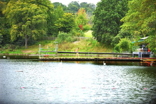 Highgate Mens Bathing Pond Where Alien Editorial Stock Photo - Stock ...