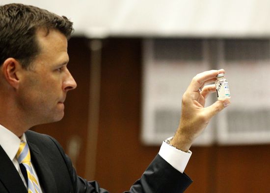 Deputy District Attorney David Walgren Holds Editorial Stock Photo ...