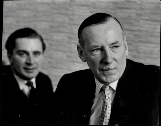 Sir Robert Shore Interviewed By Patrick Editorial Stock Photo - Stock ...