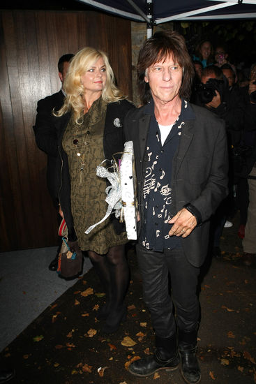 Jeff Beck Wife Sandra Cash Editorial Stock Photo - Stock Image ...