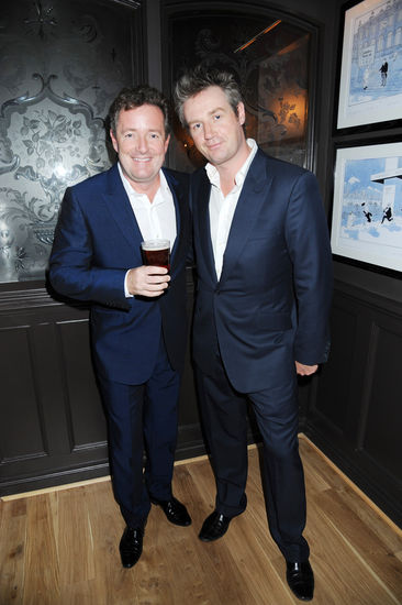 Piers Morgan Brother Rupert Morgan Editorial Stock Photo - Stock Image ...