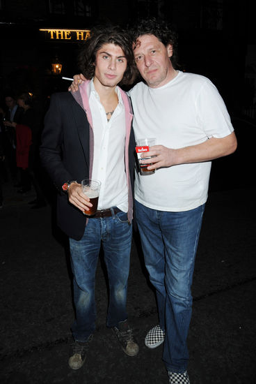 Marco Pierre White His Son Luciano Editorial Stock Photo - Stock Image ...