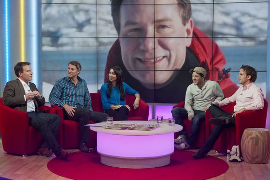 Richard Arnold Dan Lobb Christine Bleakley Editorial Stock Photo ...