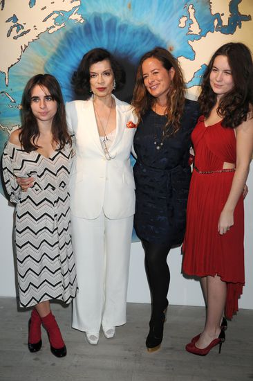 Assisi Jackson Bianca Jagger Jade Jagger Editorial Stock Photo - Stock ...