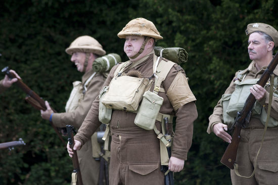 Participants Dressed Home Guard Uniform Editorial Stock Photo - Stock ...