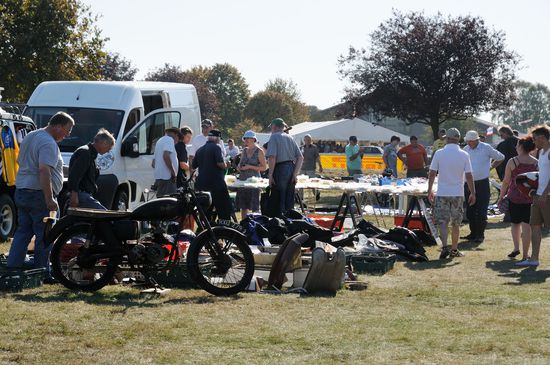 Old Motorcycle Parts Stall Autojumble Section Editorial Stock Photo ...