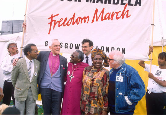 Archbishop Trevor Huddlestone Archbishop Desmond Tutu Editorial Stock ...