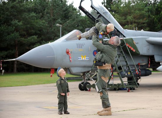 Wing Commander Andy Turk Reunited His Editorial Stock Photo - Stock ...