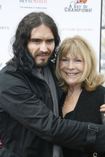 Russell Brand Mother Barbara Elizabeth Brand Editorial Stock Photo ...