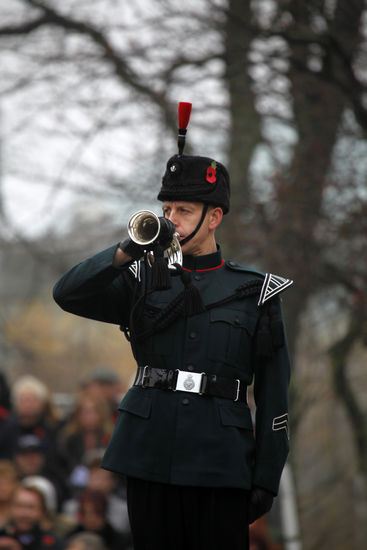 Bugler Plays Last Post During Remembrance Editorial Stock Photo - Stock ...