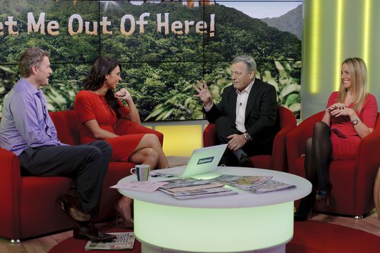 Dan Lobb Christine Bleakley Tony Blackburn Editorial Stock Photo ...