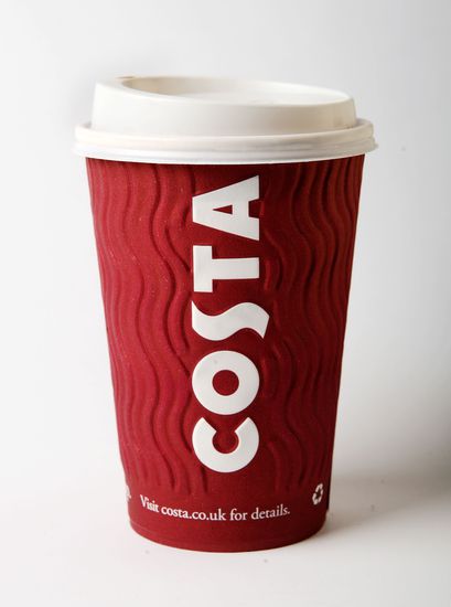 Costa Coffee Takeaway Cup Editorial Stock Photo - Stock Image ...