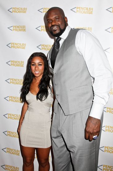 Shaquille Oneal Nicole Hoopz Alexander Editorial Stock Photo - Stock ...